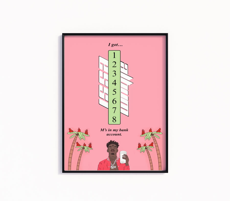 21 SAVAGE – Rapper Posters