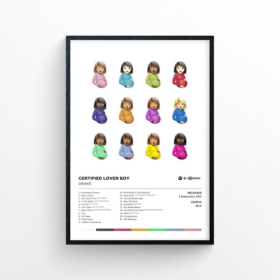 Drake Gift Bundle - 4 Poster Prints – Rapper Posters
