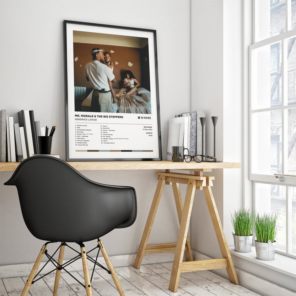 Kendrick Lamar "Mr. Morale & the Big Steppers" Poster Print – Rapper ...