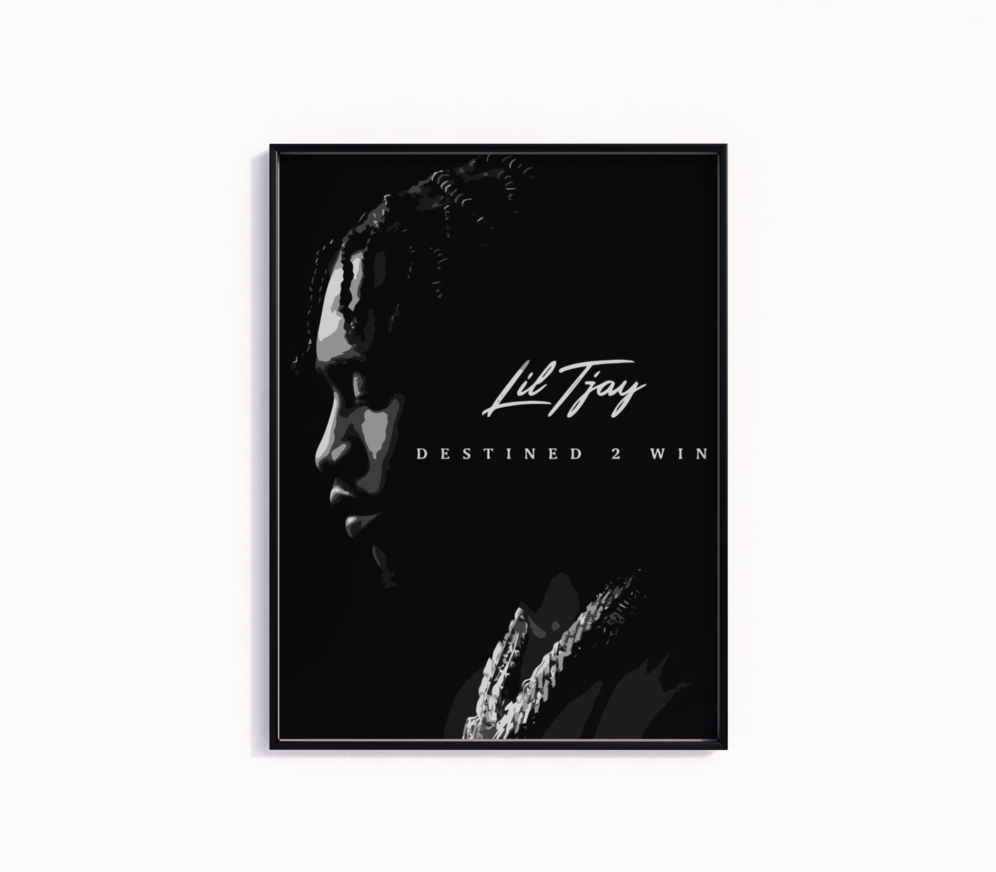 Lil Tjay "Destined To Win" Poster – Rapper Posters