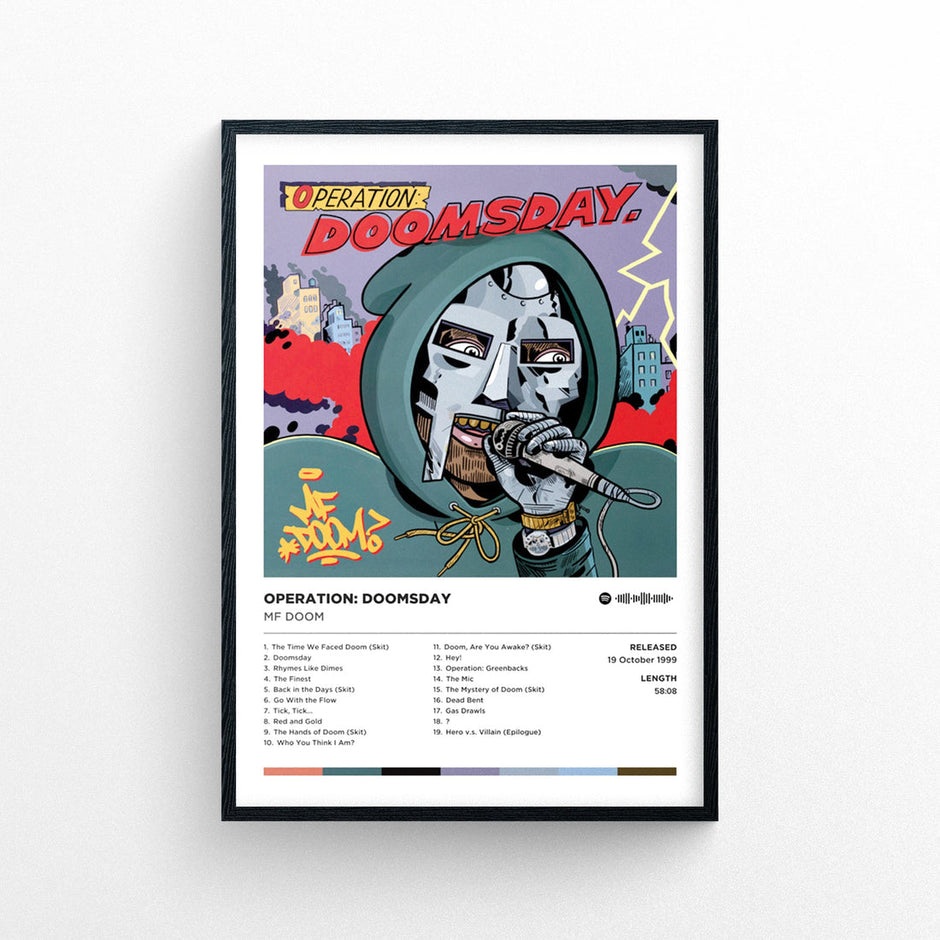 MF DOOM – Rapper Posters