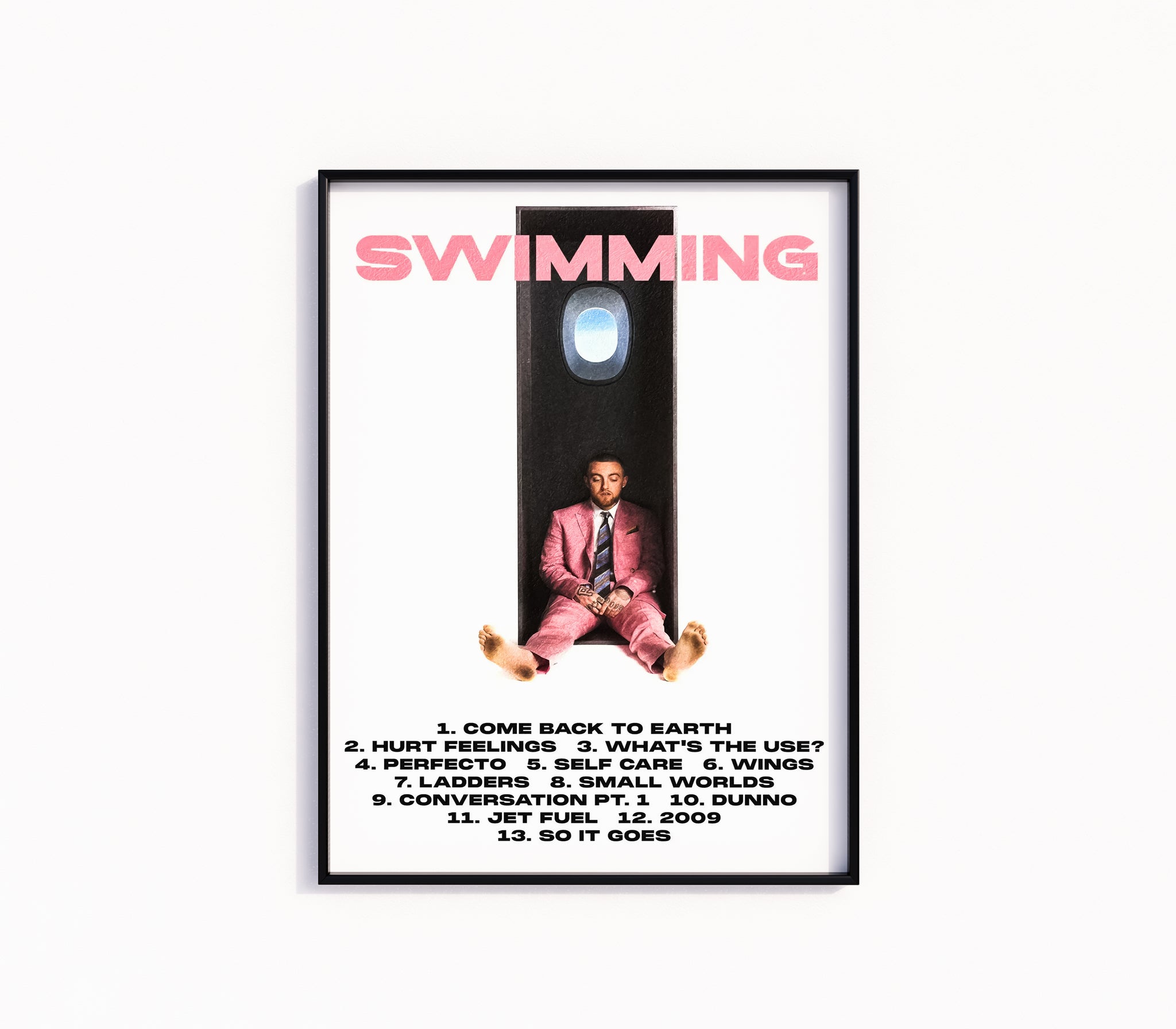 Mac Miller "Swimming" Poster – Rapper Posters