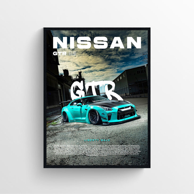 Nissan GTR Poster – Rapper Posters
