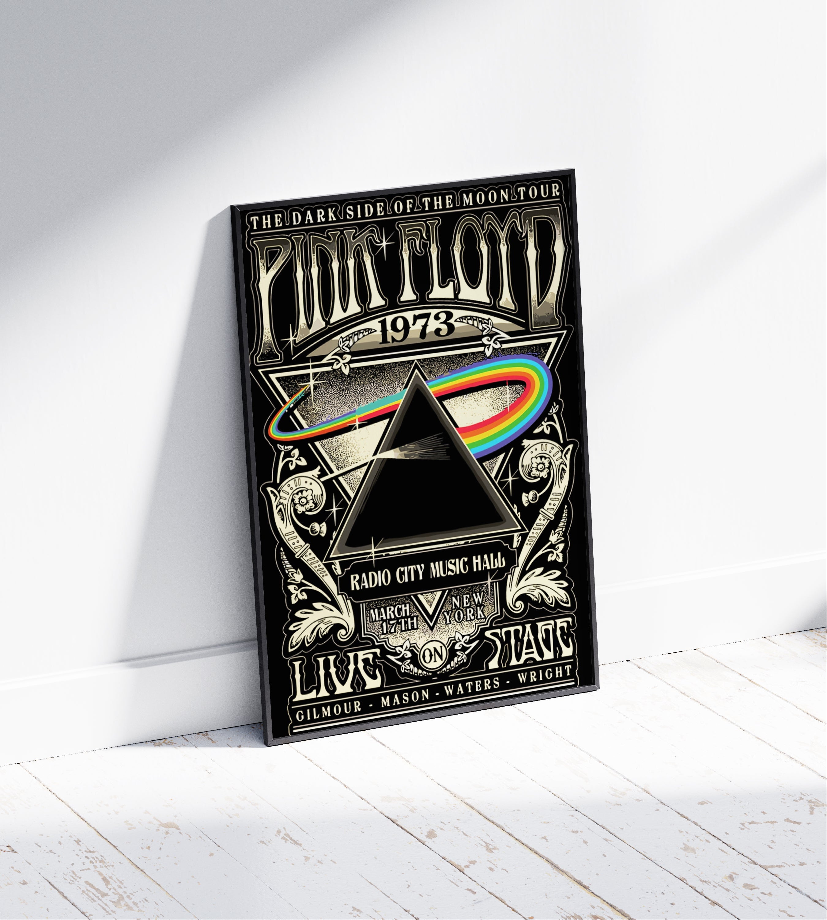 Pink Floyd 'Dark Side Of The Moon' Poster – Rapper Posters