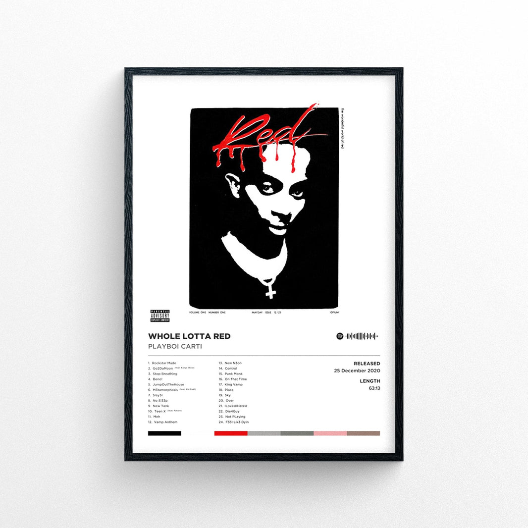PLAYBOI CARTI – Rapper Posters