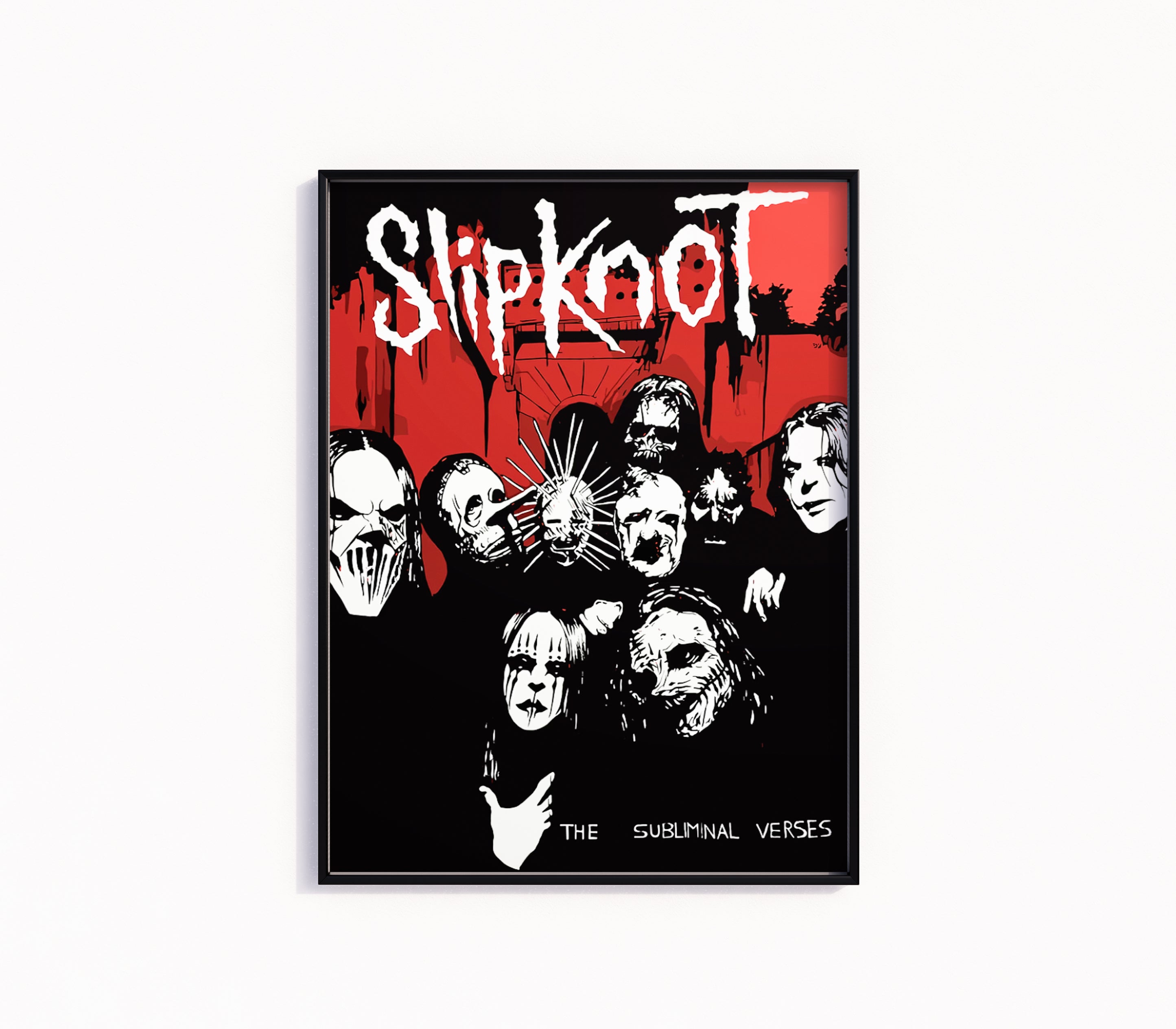 Slipknot Poster – Rapper Posters