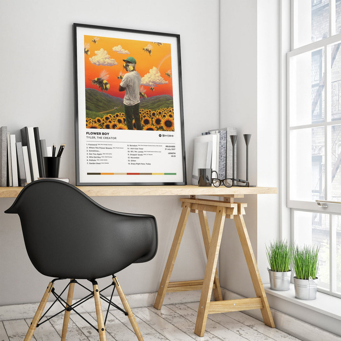 Tyler The Creator "Flower Boy" Poster Print – Rapper Posters