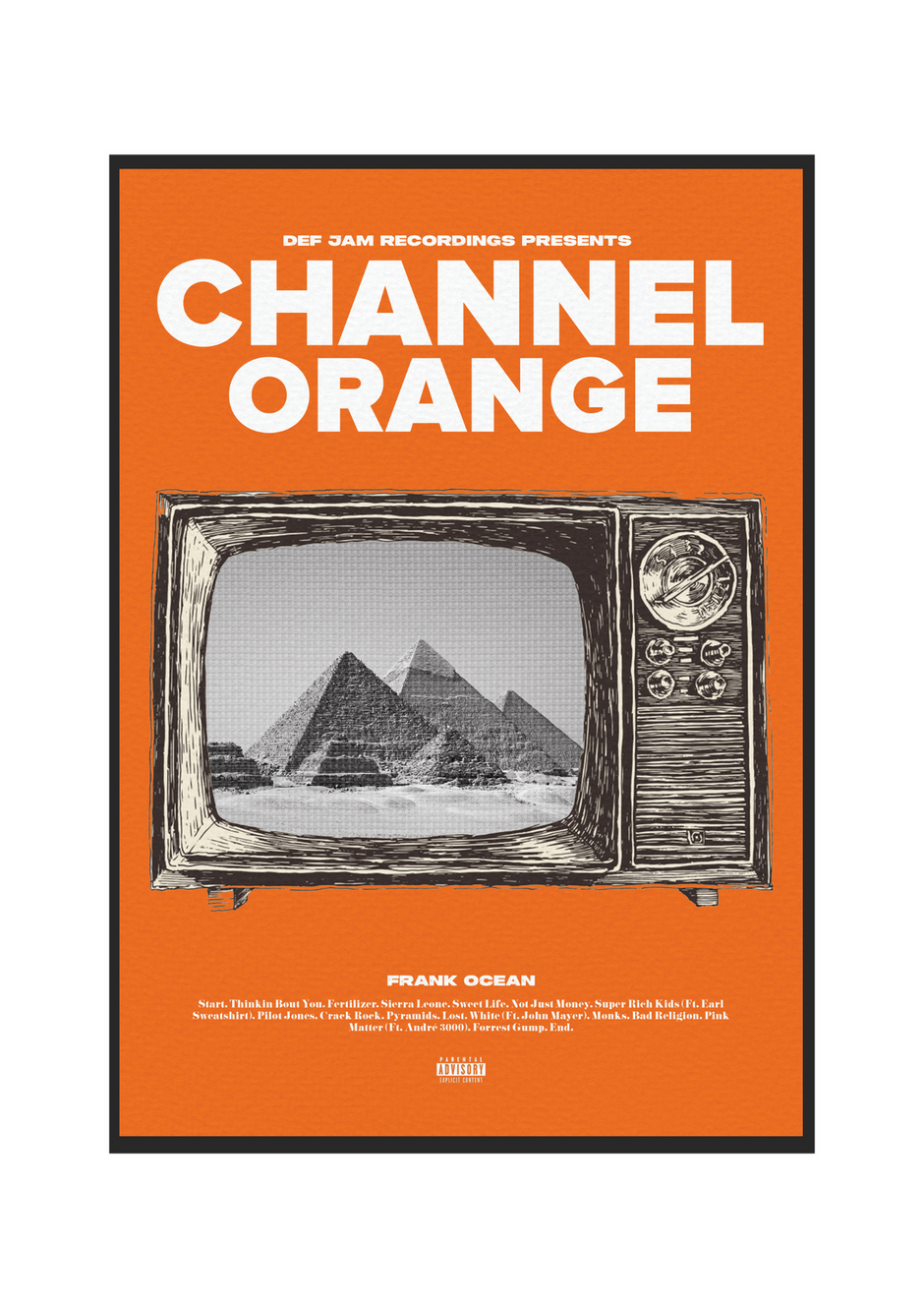 FRANK OCEAN – Rapper Posters