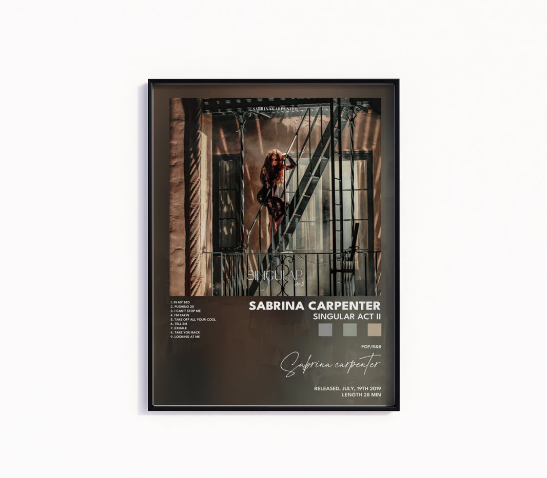 SABRINA CARPENTER – Rapper Posters