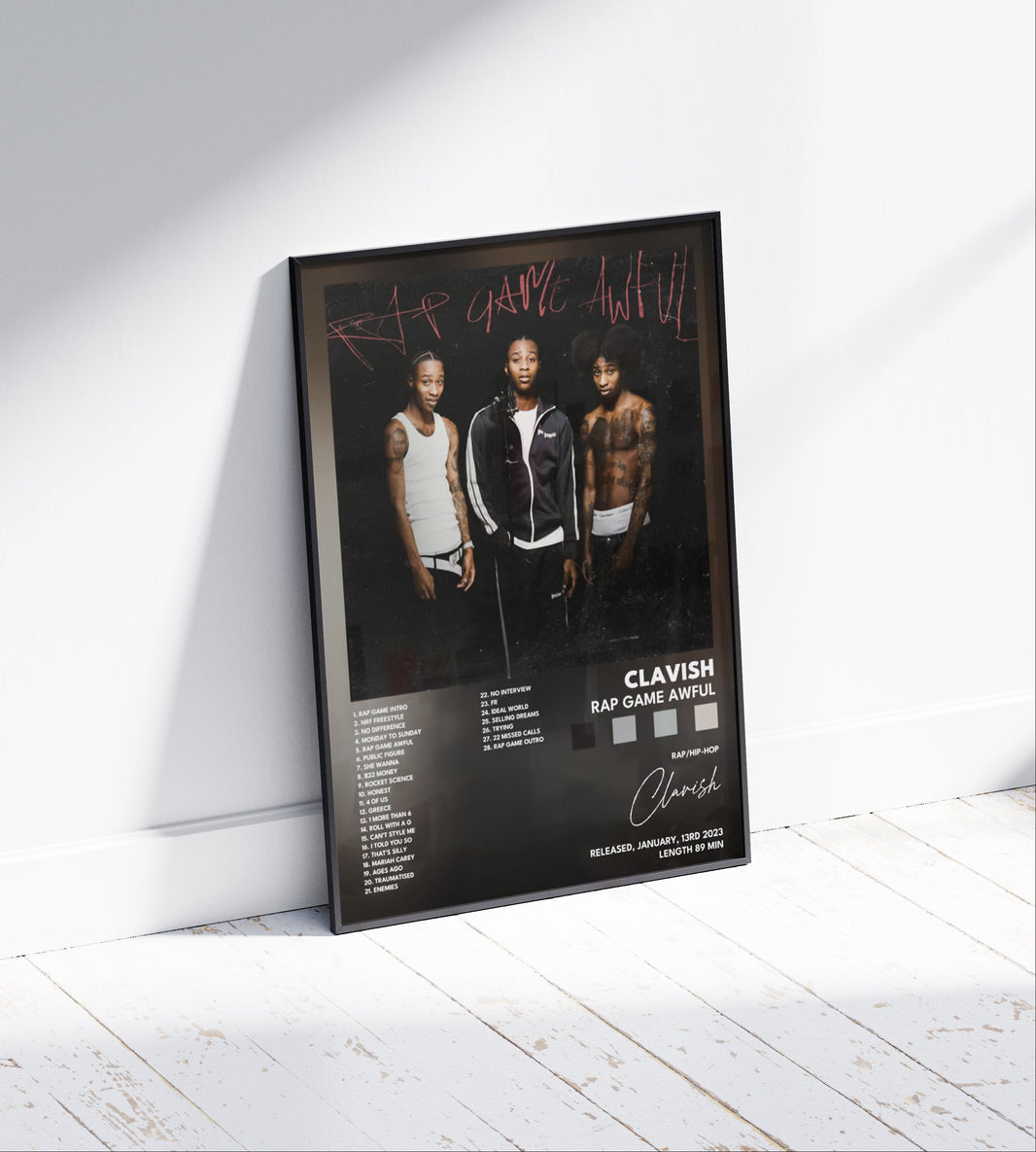 CLAVISH – Rapper Posters