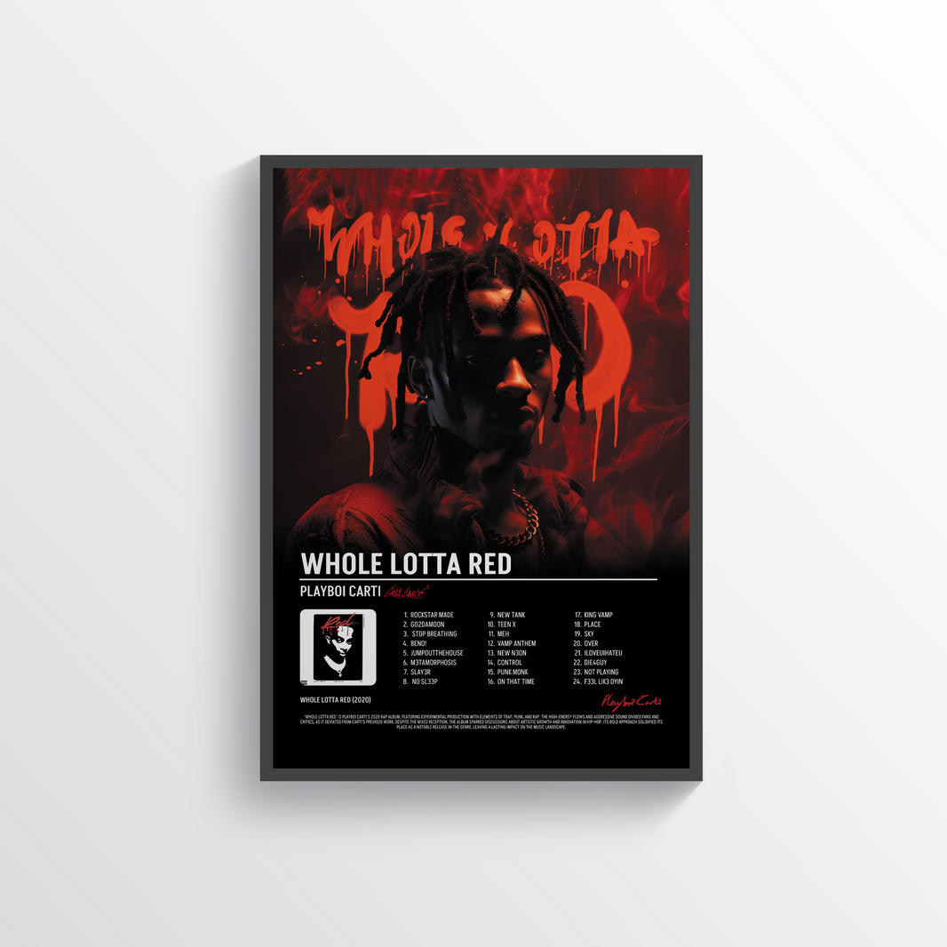 PLAYBOI CARTI – Rapper Posters