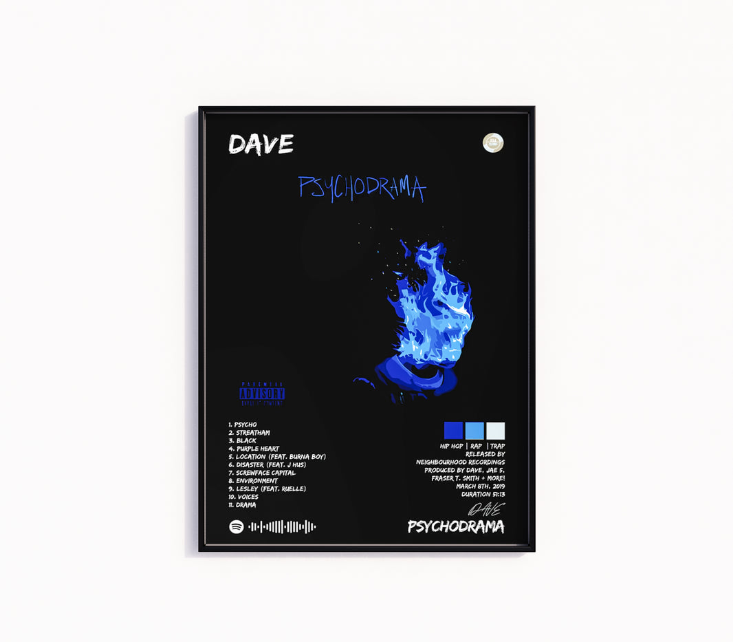 DAVE – Rapper Posters