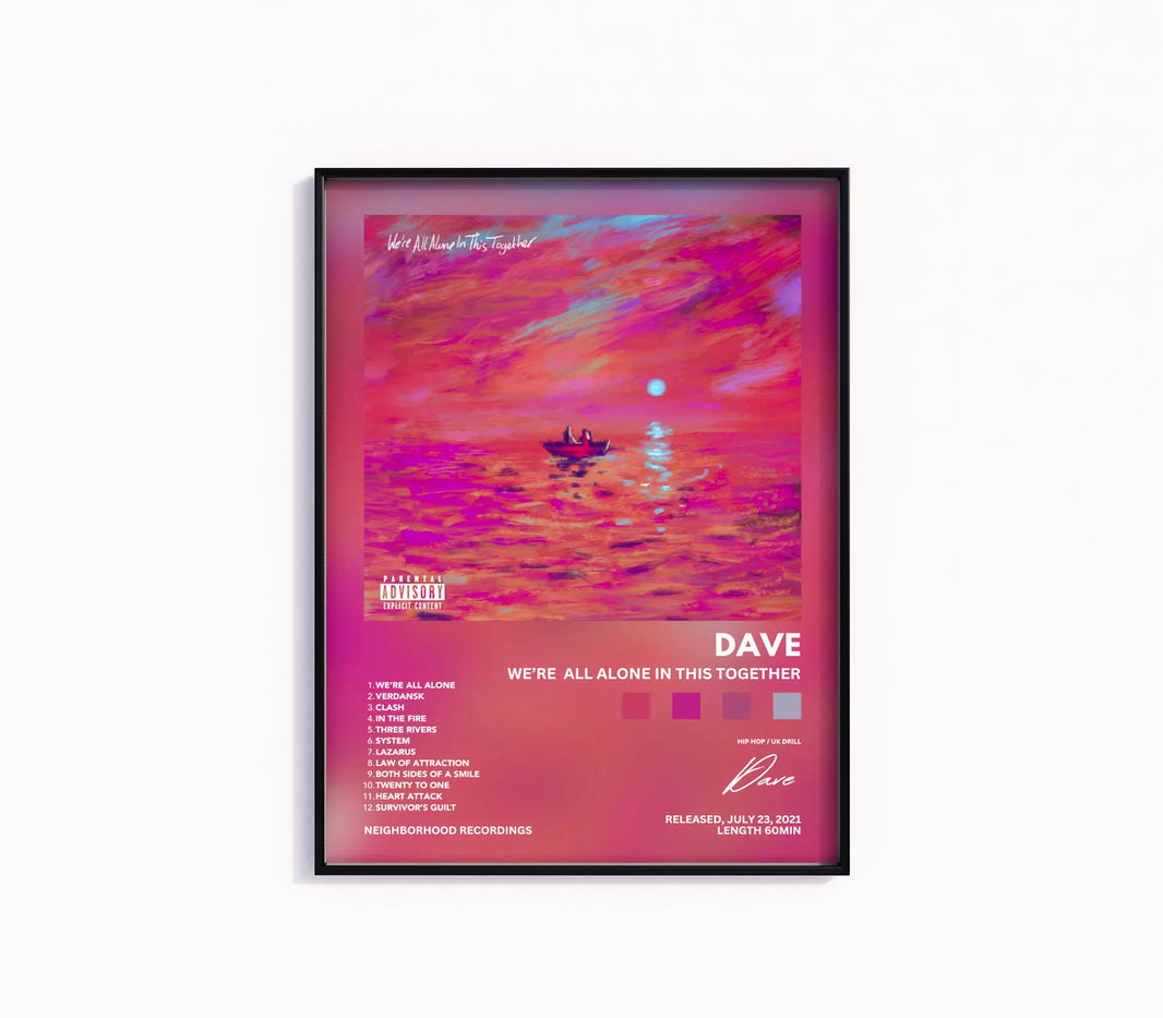 DAVE – Rapper Posters