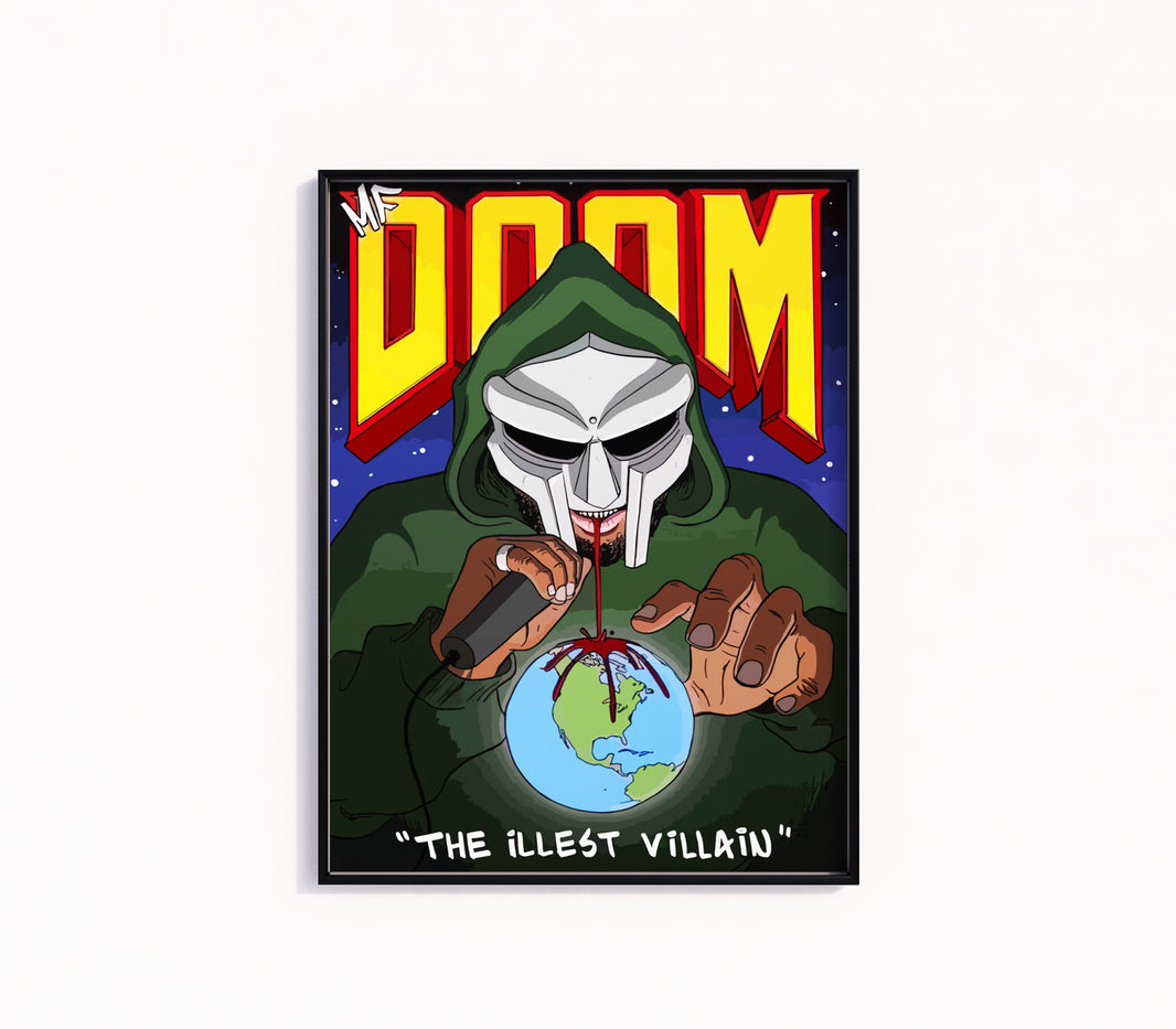 MF DOOM – Rapper Posters