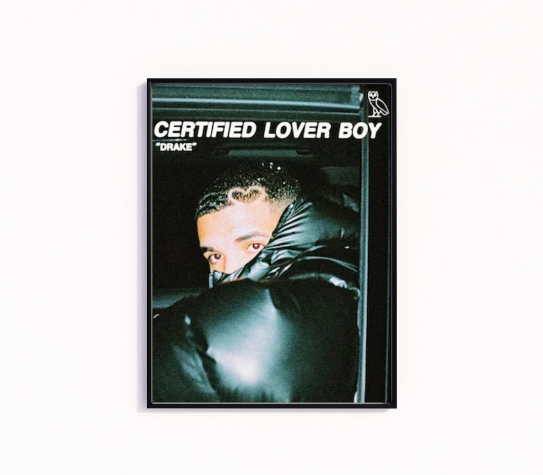 Drake "Certified Lover Boy" Poster – Rapper Posters