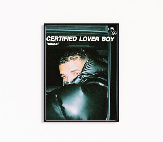 Drake "Certified Lover Boy" Poster – Rapper Posters