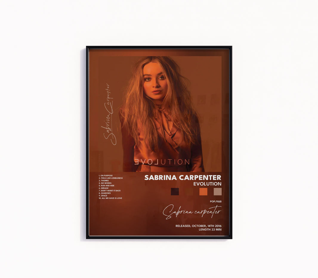SABRINA CARPENTER – Rapper Posters