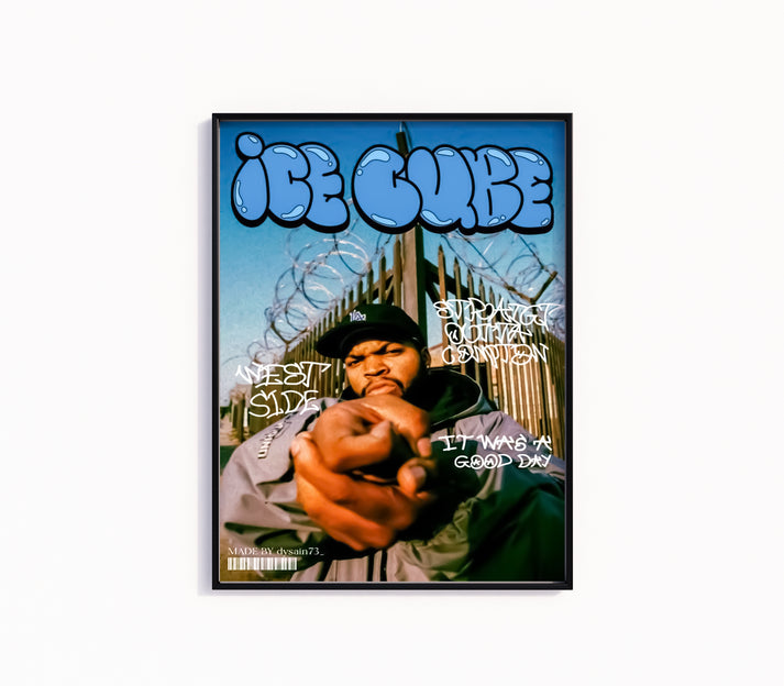Ice Cube Poster – Rapper Posters