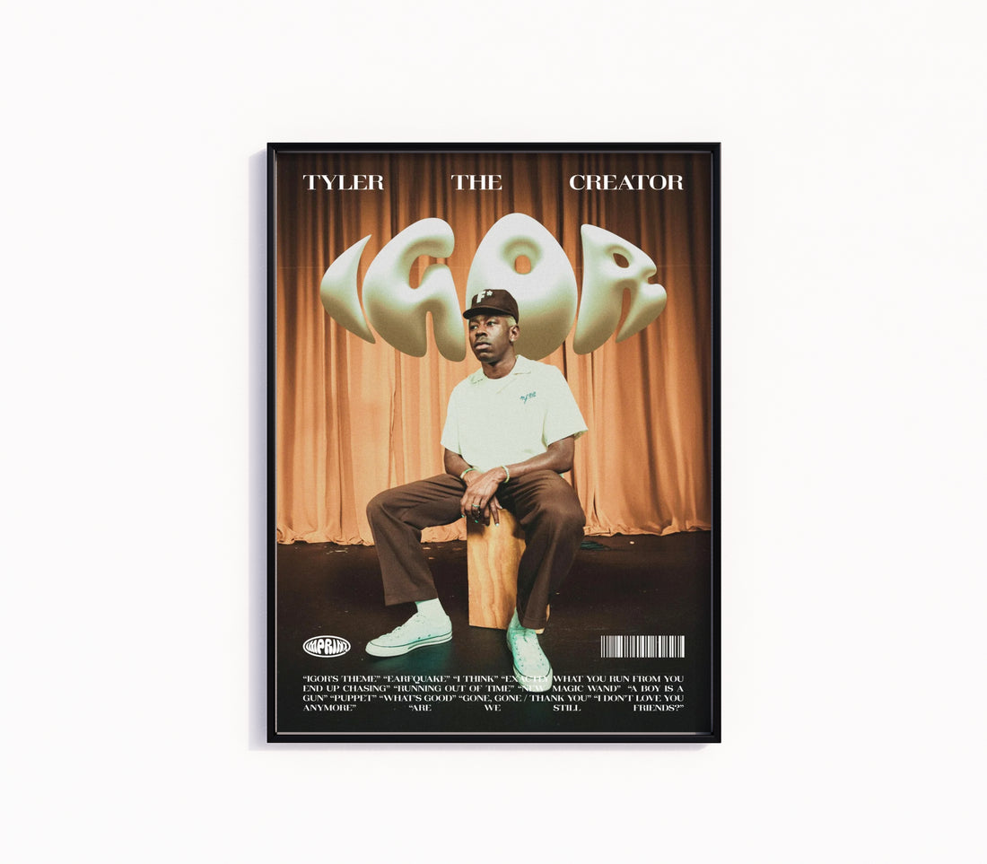 Tyler The Creator Poster Print – Rapper Posters