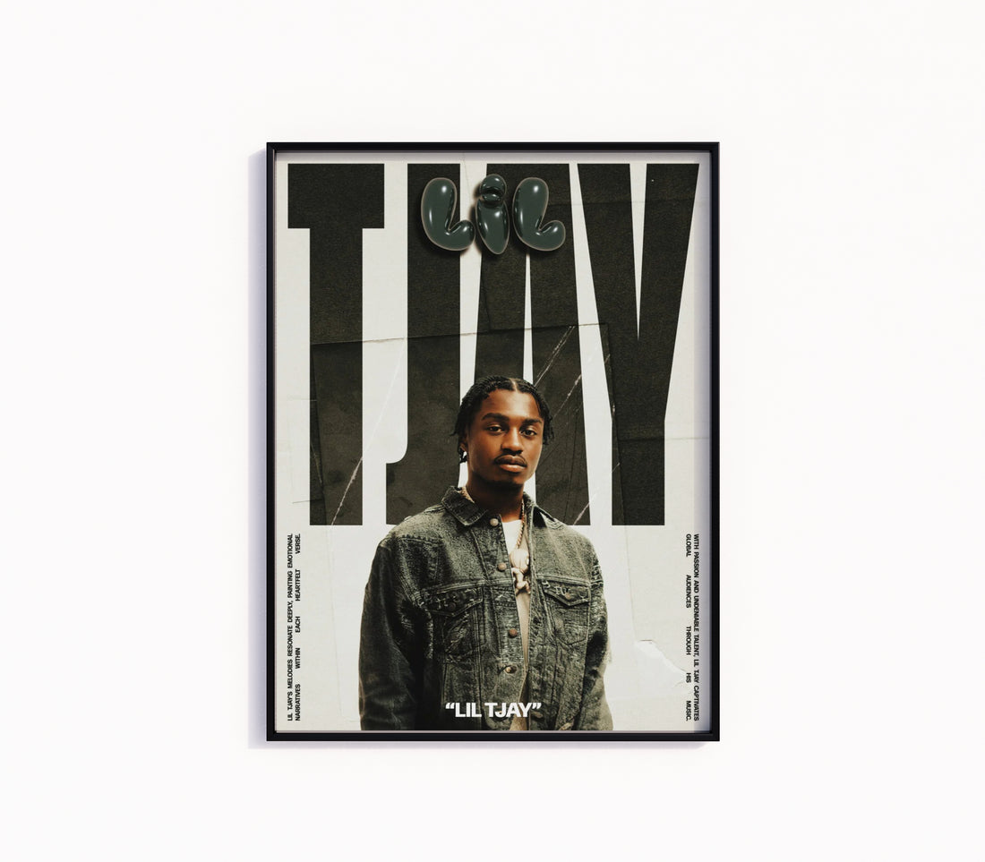 Lil Tjay Poster Print – Rapper Posters