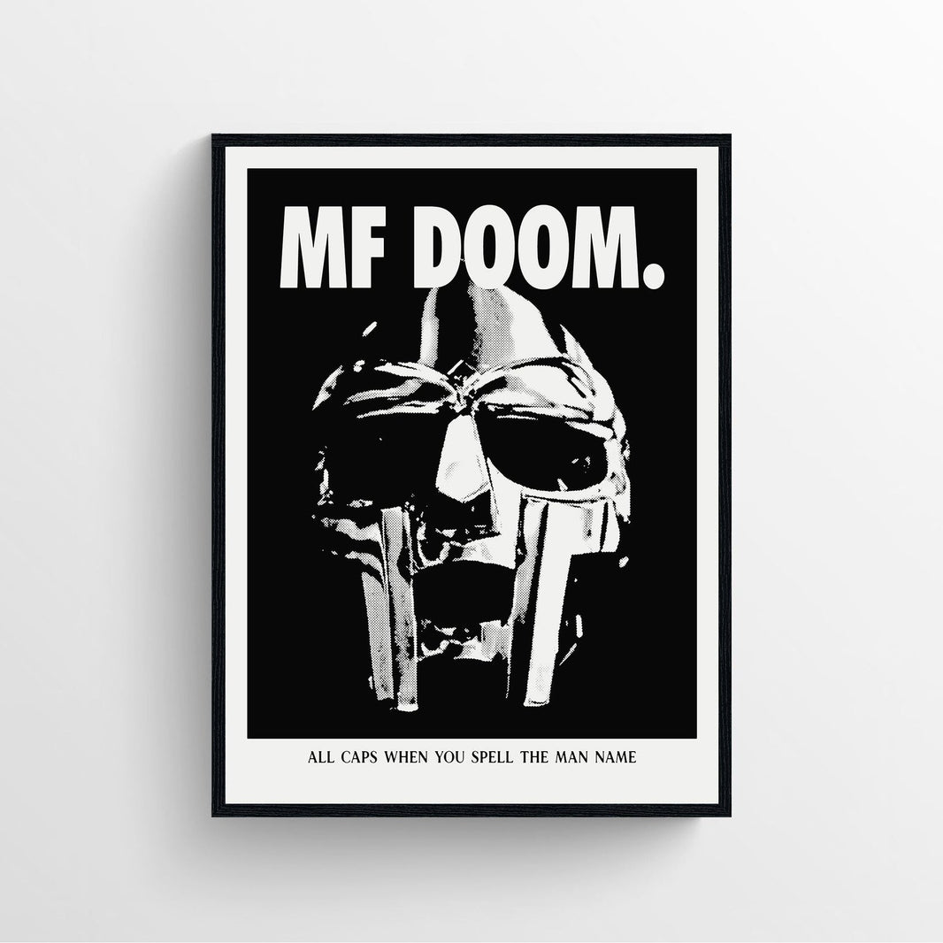 MF DOOM – Rapper Posters