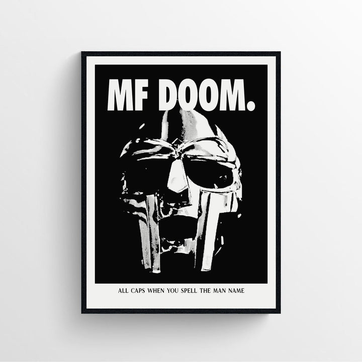 MF DOOM – Rapper Posters