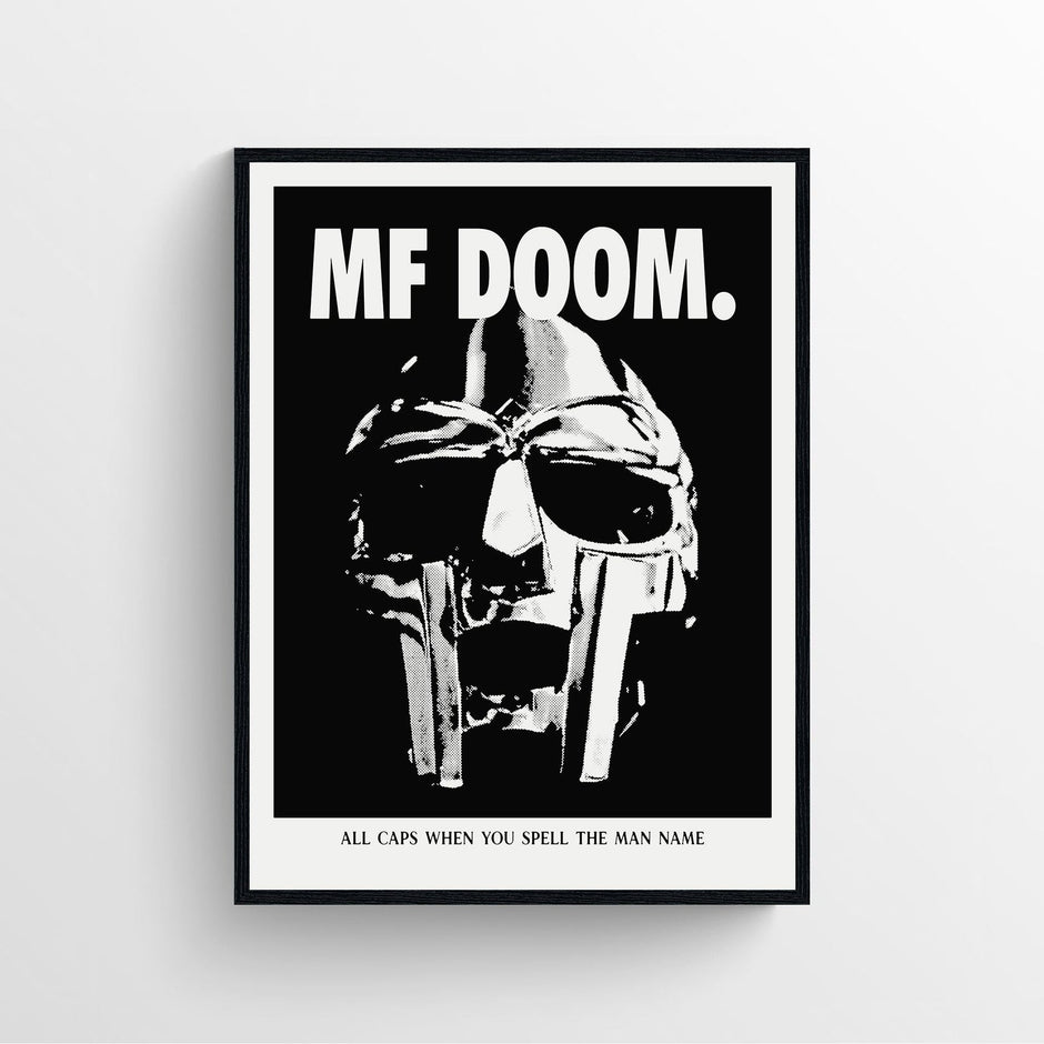 MF DOOM – Rapper Posters