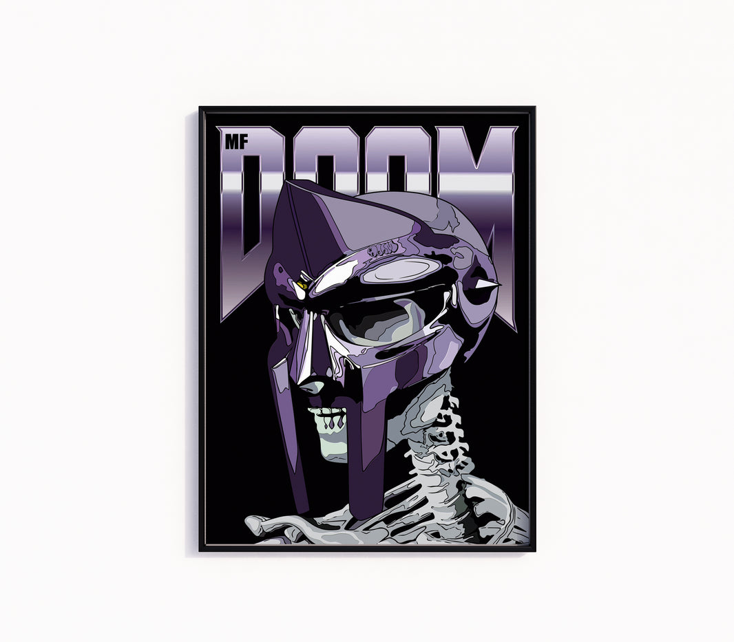 MF DOOM – Rapper Posters