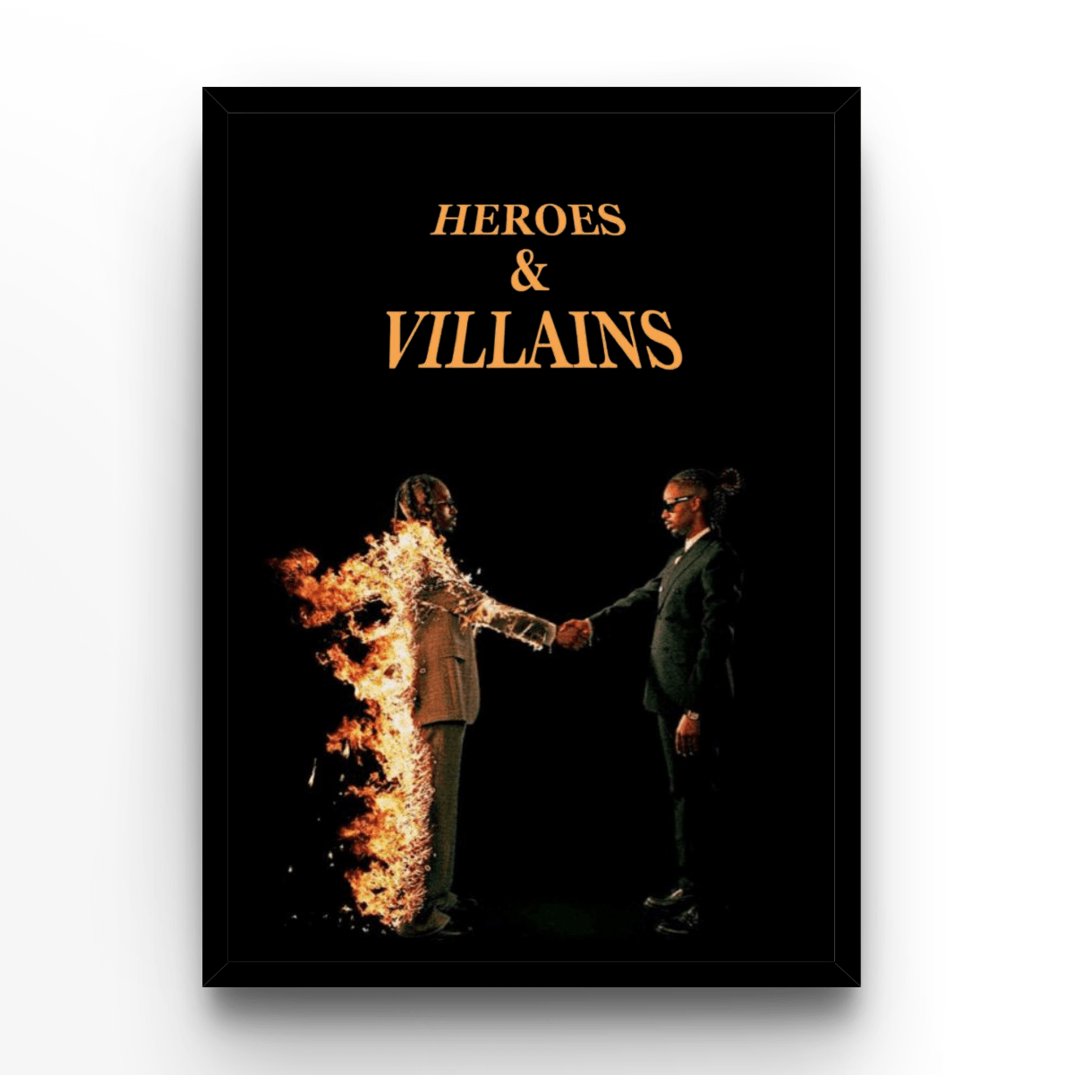 Metro Boomin "Heroes & Villains" Poster – Rapper Posters