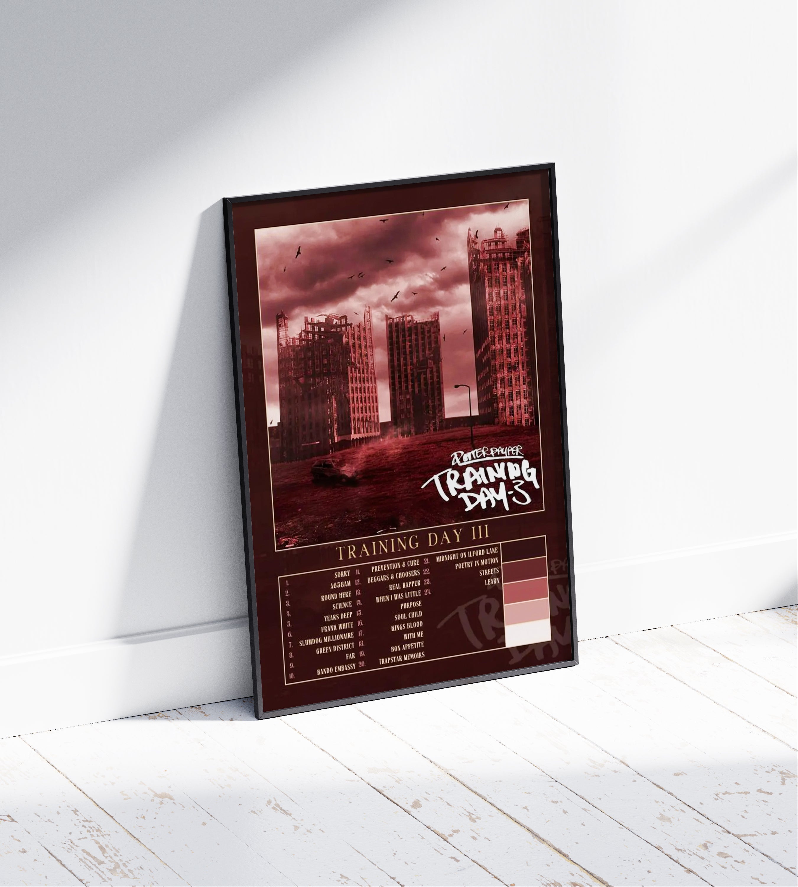 Potter Payper 'Training Day 3' Album Poster – Rapper Posters