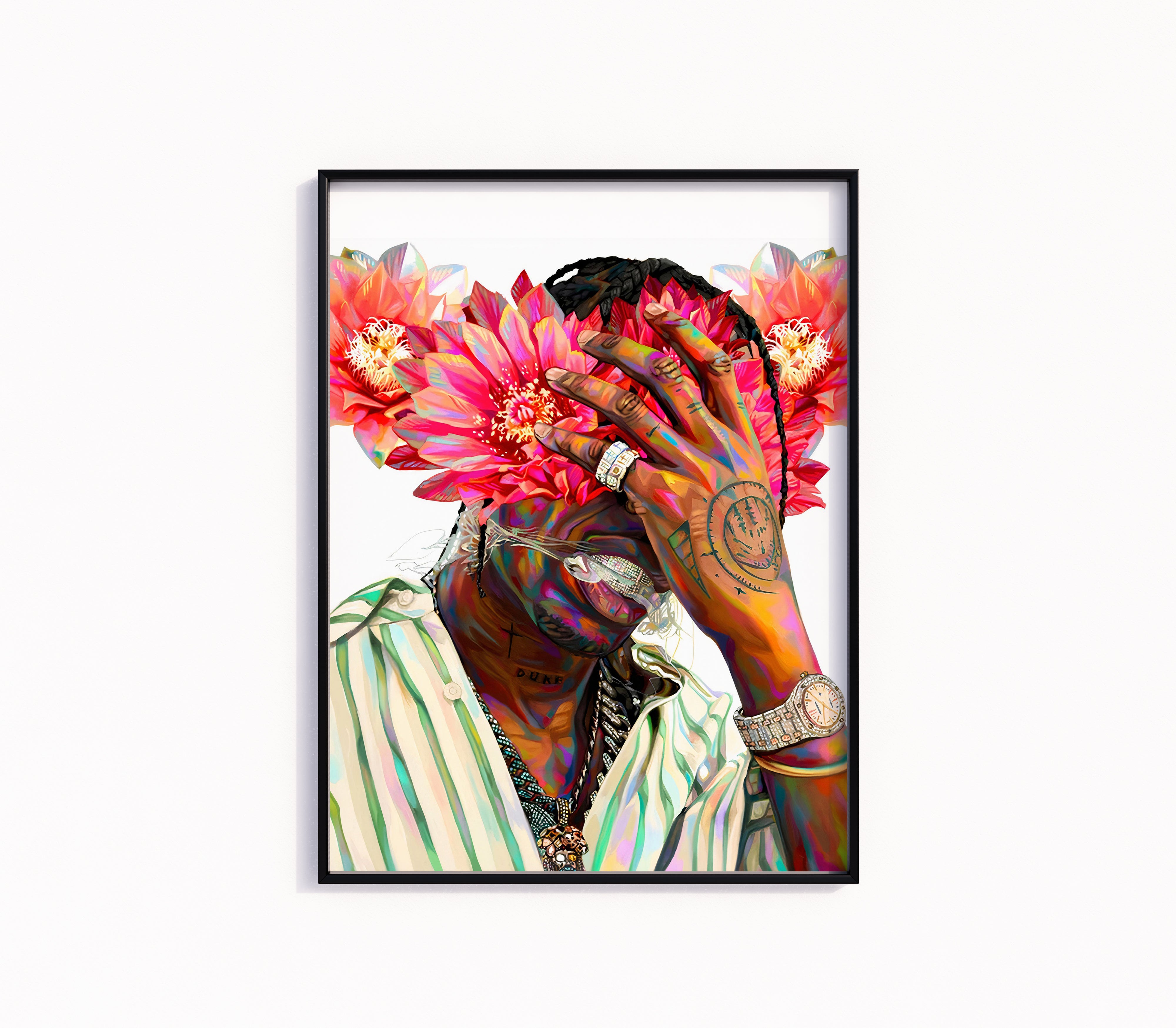 Travis Scott Poster Print – Rapper Posters