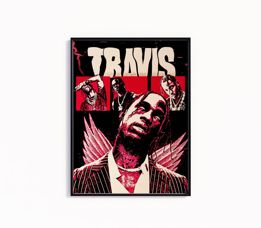 Travis Scott Poster – Rapper Posters